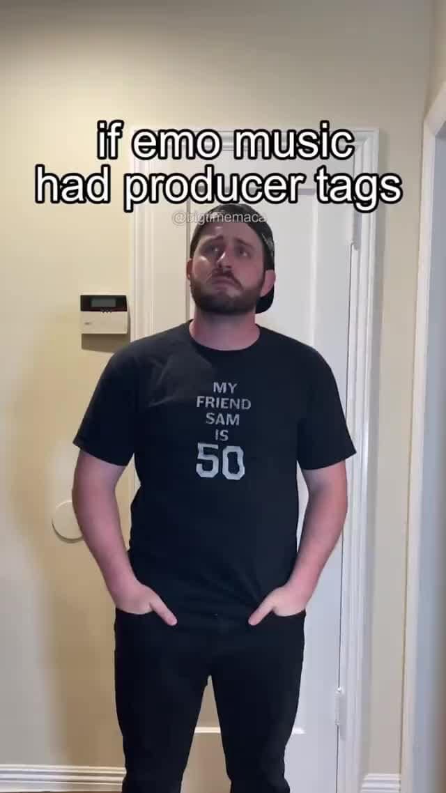 If 'emo music had producer tags - iFunny