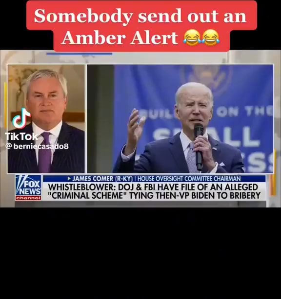 Somebody send out an Amber Alert Tik Tok JAMES COMER (R-KY) I HOUSE ...