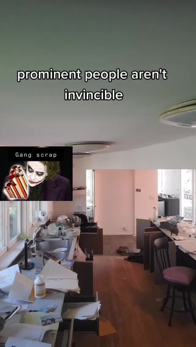 Prominent people) arer invincible Gang scrap - iFunny