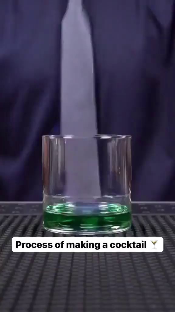 Process of making a cocktail - iFunny