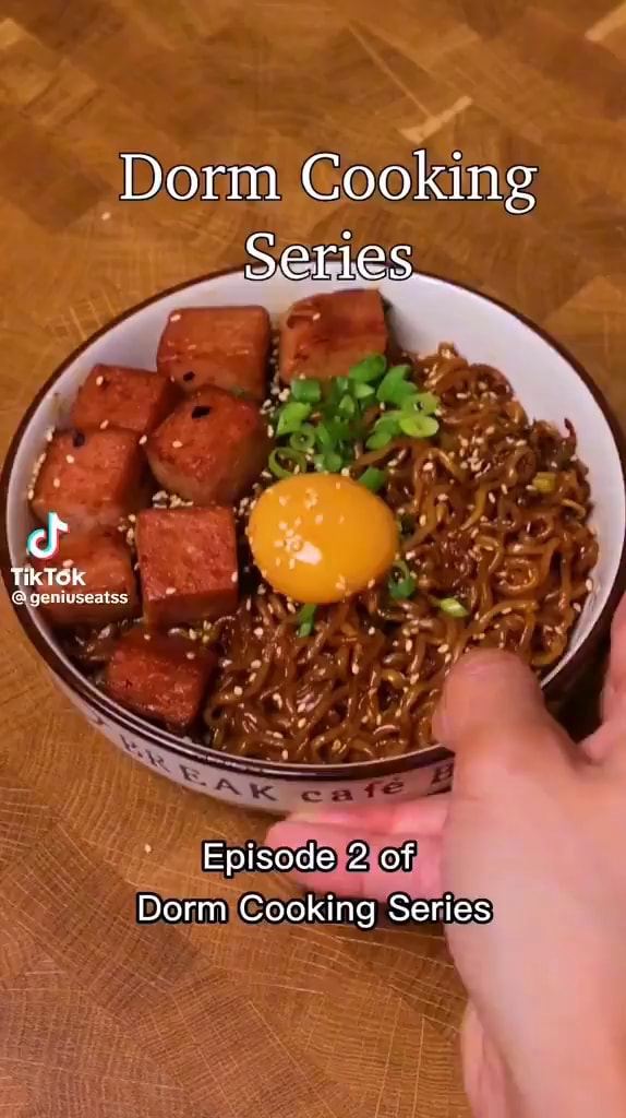 Dorm Cooking Series I Tik Episode 2 of Dorm Cocking Series - iFunny