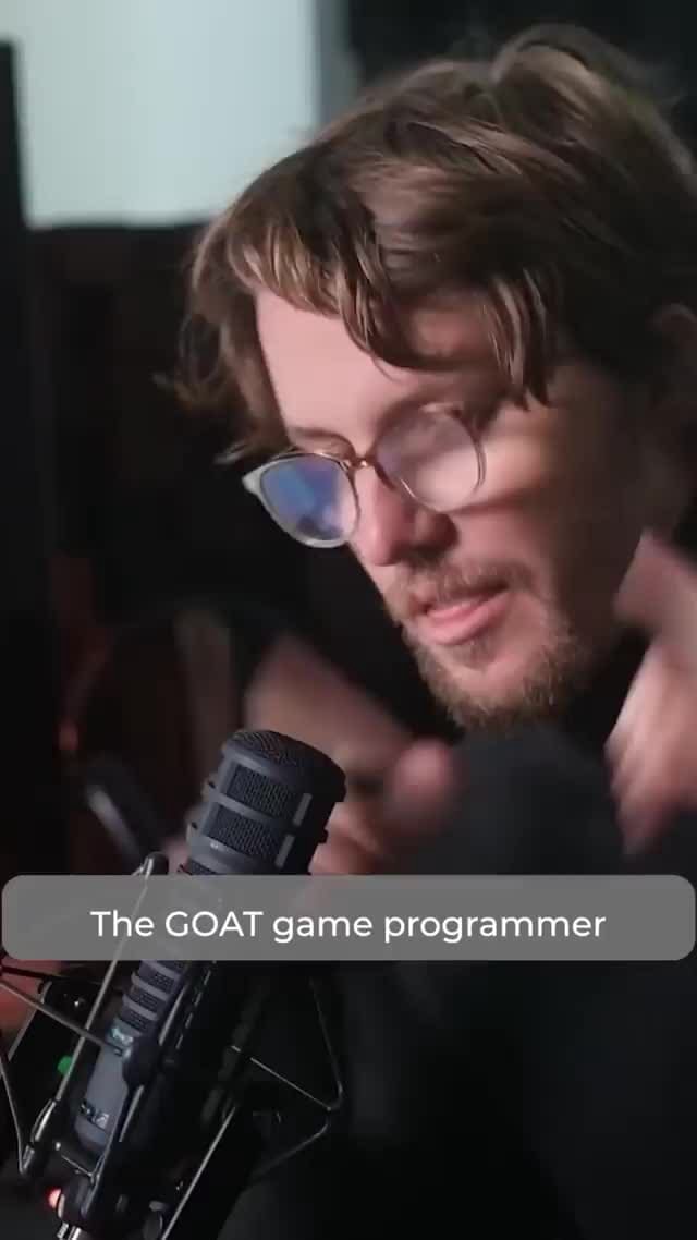 I The GOAT game programmer - iFunny