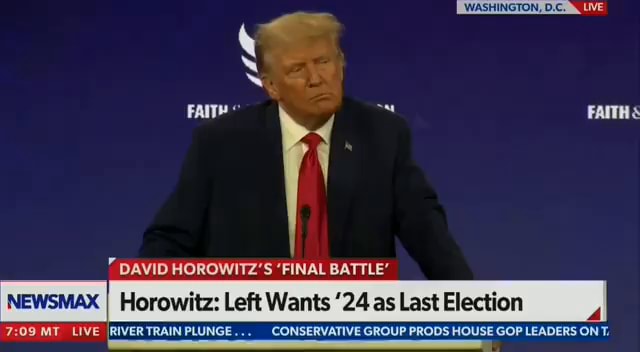 LIVE DAVID HOROWITZ'S 'FINAL BATTLE' I 4 Horowitz: Left Wants '24 as ...