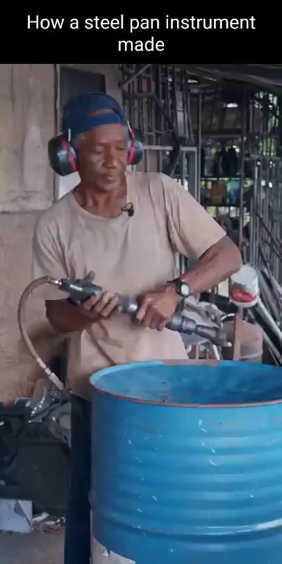 How a steel pan instrument made - iFunny