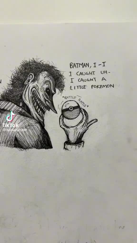 BATMAN, -T CAUGHT UA- T Avert & LUTE POKEMON - iFunny