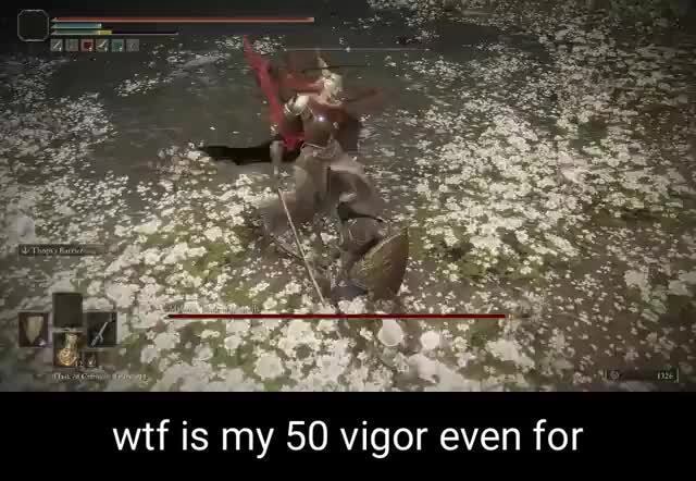 Wtf is my 50 vigor even for - iFunny