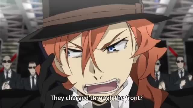 Chuuya vs Ranpo fight - from Bungou Stray Dogs episode 49 (s3 ep 10 ...