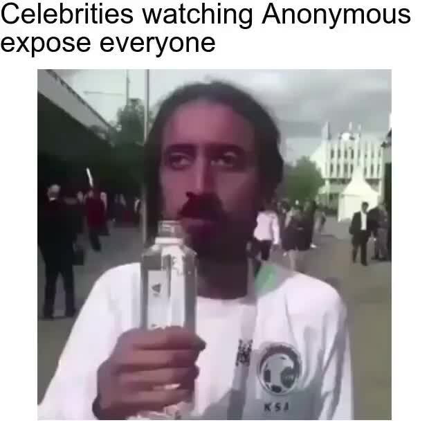More prostest memes - Celebrities watching Anonymous expose everyone ...