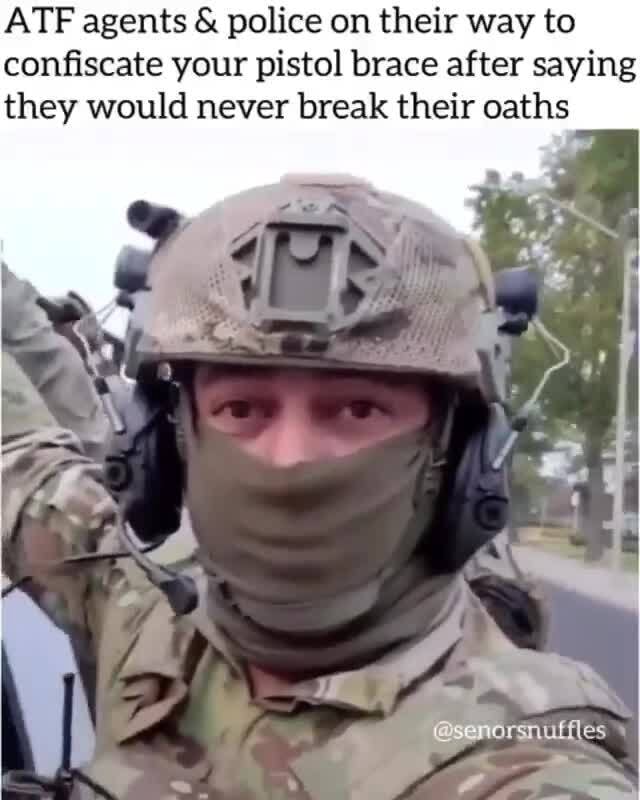 LOL! Courtesy of @tactical_gear_memes - ATE agents & police on their ...