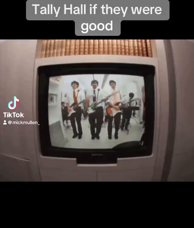Tally Hall if they were good cf TikTok - iFunny