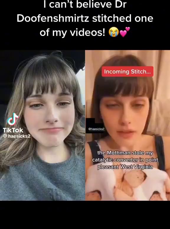 I can't believe Dr Doofenshmirtz stitched one of my videos! Incoming ...