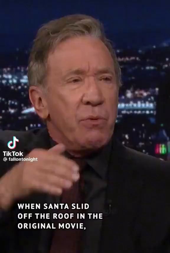 WHEN SANTA SLID OFF THE ROOF IN THE ORIGINAL MOVIE, - iFunny