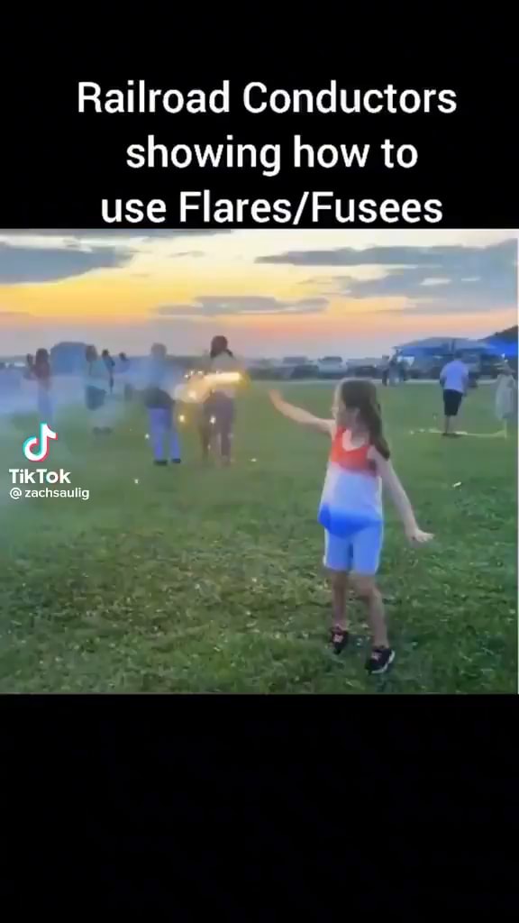 Railroad Conductors showing how to use TikTok - iFunny