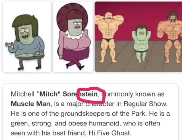 Mitchell "Mitch" Sord mmonly known as Muscle Man, is a maj er in ...