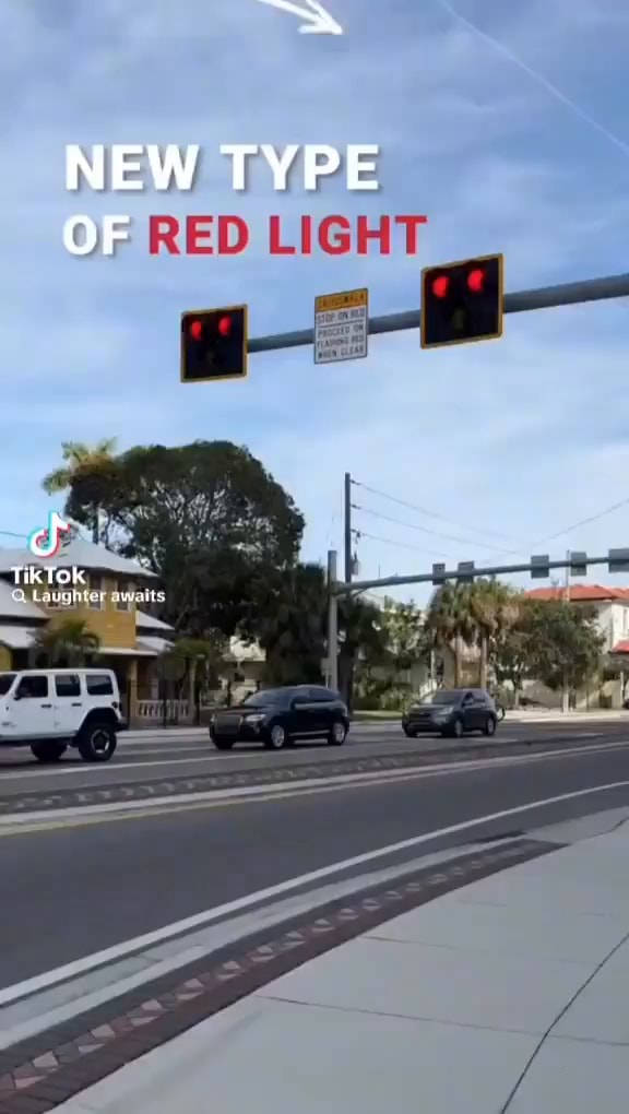 NEW TYPE OF RED LIGHT - iFunny