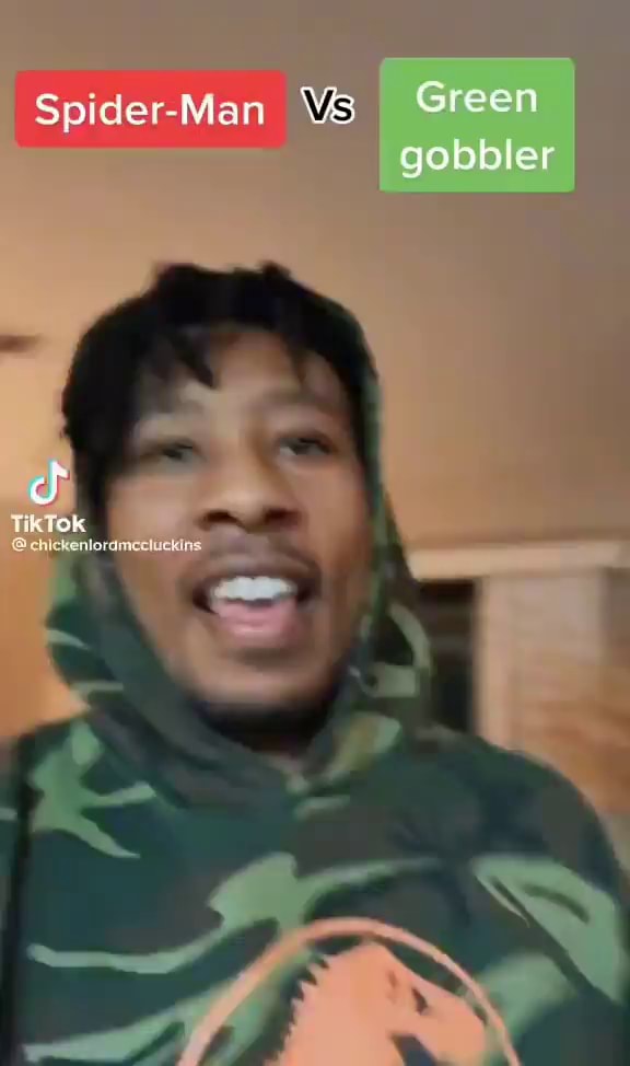 Spider-Man Vs Green gobbler TikTok - iFunny
