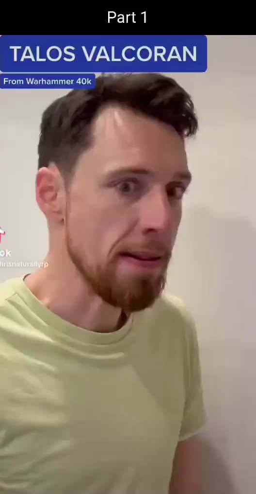 Part 1 TALOS VALCORAN From Warhammer - iFunny