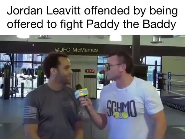 Jordan Leavitt offended by being offered to fight Paddy the Baddy MeMe ...