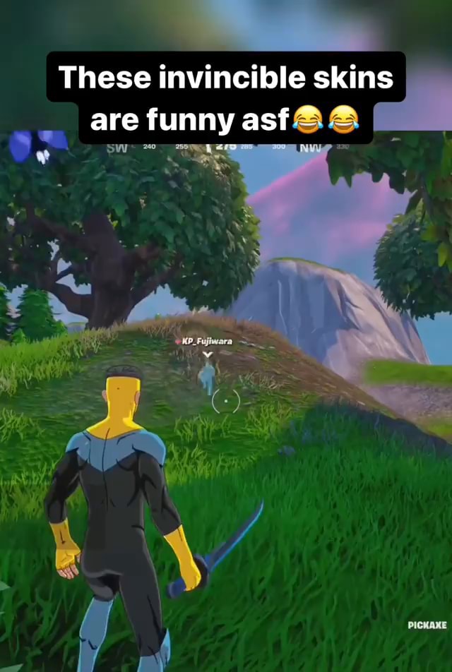 These invincible skins are funny asf Sw - iFunny