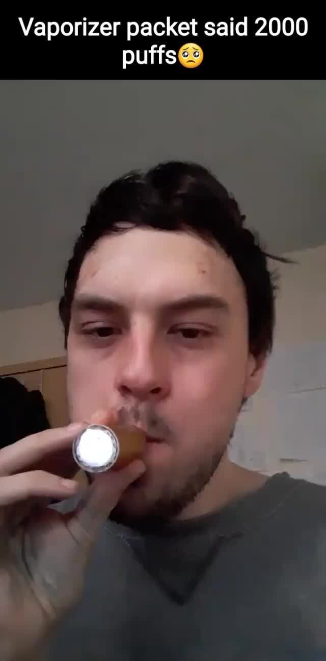 Vaporizer packet said 2000 puffs