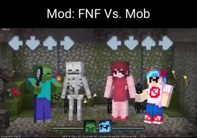 Mod: FNF Vs. Mob At - iFunny Brazil