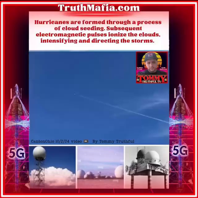 TruthMatia.com Hurricanes are formed through a process of cloud seeding ...