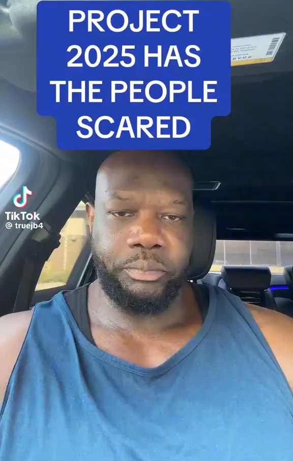 PROJECT 2025 HAS THE PEOPLE SCARED TikTok oe - iFunny
