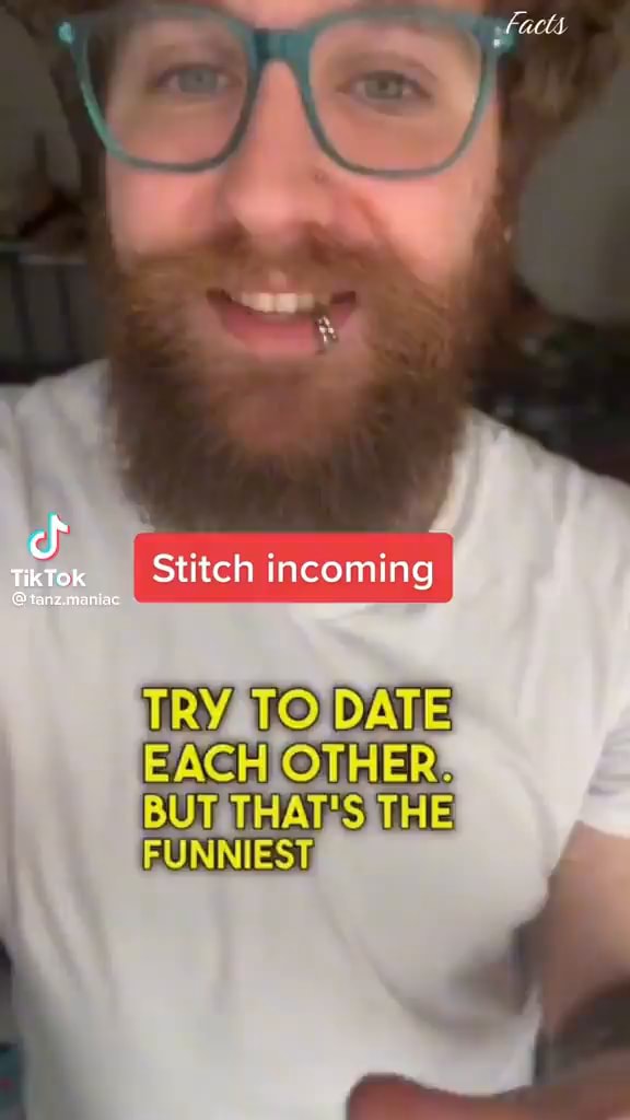 Tiktok Stitch incoming TRY TODAT THE GUNNIEST - iFunny