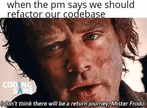 When the pm sa we should refactor our .cad ebase - iFunny