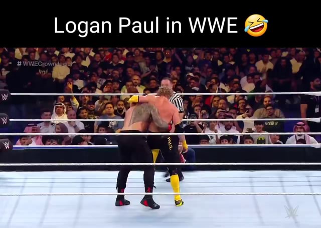 Logan Paul in WWE - iFunny