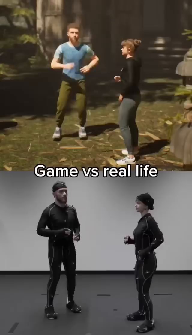 NA, Game vs real life - iFunny