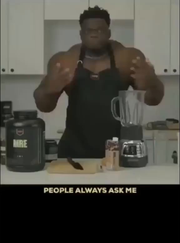 PEOPLE ALWAYS ASK ME - iFunny