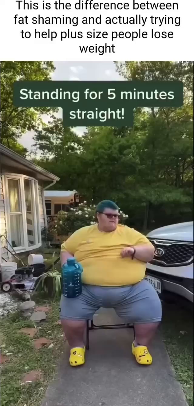 This is the difference between fat shaming and actually trying to help ...