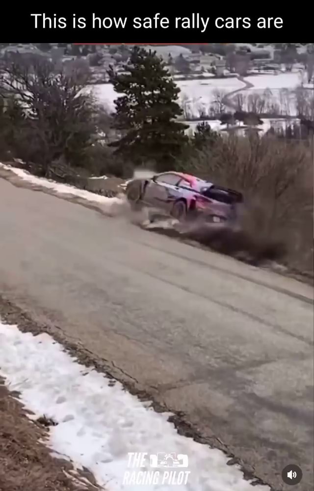 This is how safe rally cars are THE RACING PILOT - iFunny