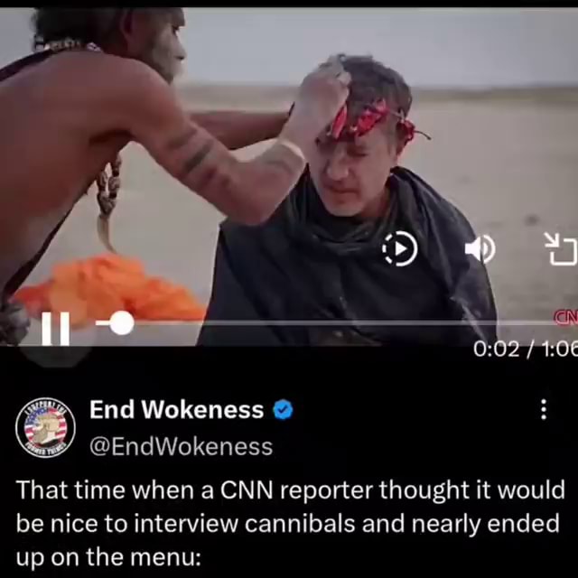 Il End Wokeness @EndWokeness That time when a CNN reporter thought it ...