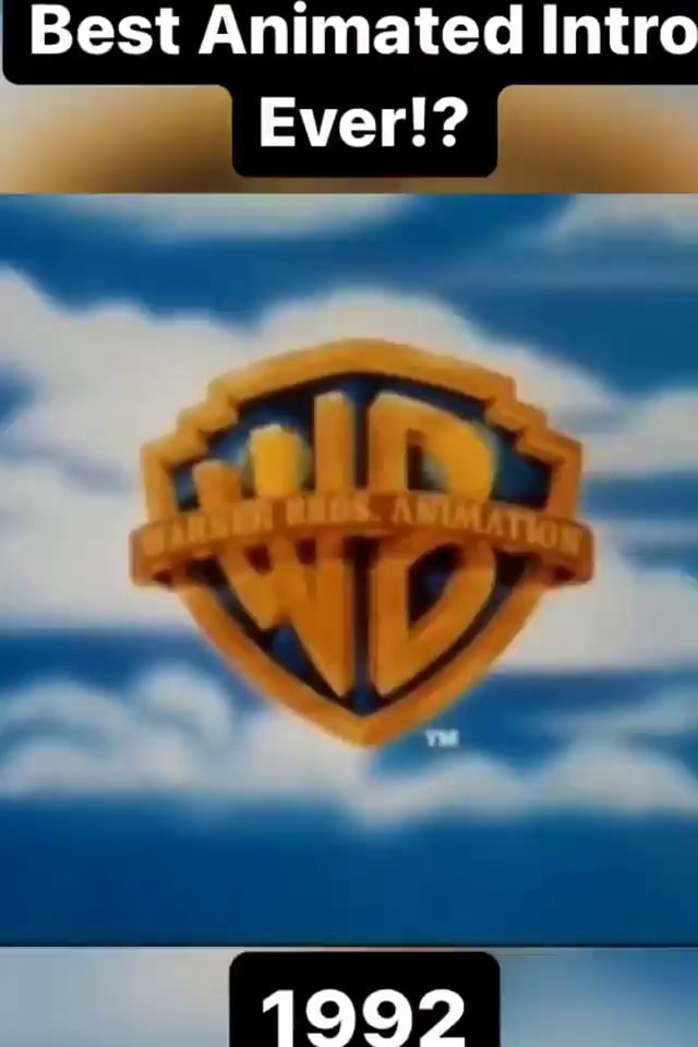 Best Animated Intro Ever!? 1992 I - iFunny