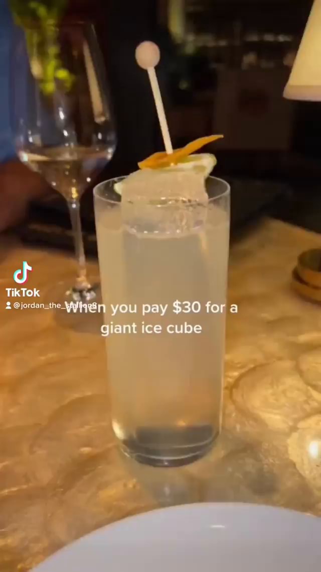 You pay $30 fora TikTok giant ice cube - iFunny