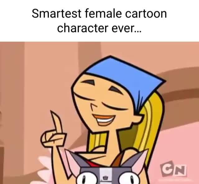 Smartest female cartoon character ever... - iFunny