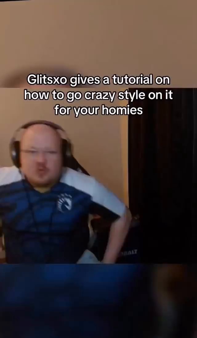 Glitsxo gives a tutorial on how to go crazy style on it for your homies ...