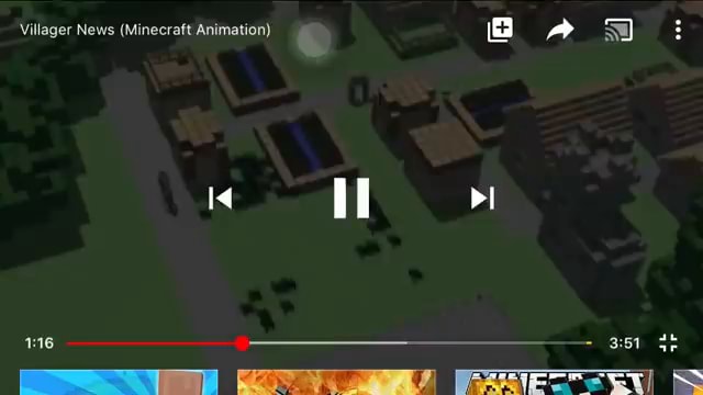 Villager News (Minecraft Animation) wM: Il rl 116 - iFunny