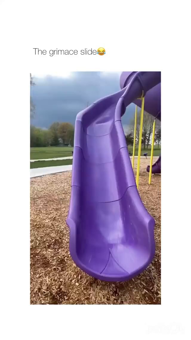 Grimace strikes again😂 - The grimace slide@ - America’s best pics and ...