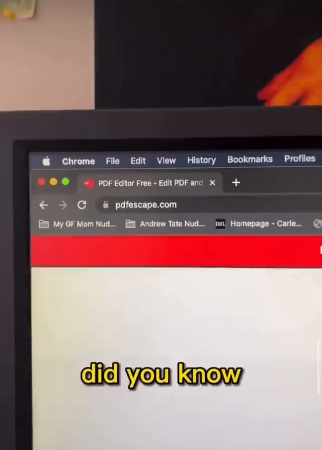 @ Chrome File Edit View History Bookmarks Profiles PDF Editor Free ... @ Chrome File Edit View History Bookmarks Profiles PDF Editor Free ...