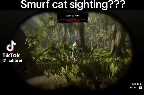 Smurf Cat Sighting Of Tiktok Ifunny