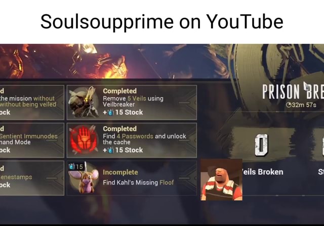 Soulsoupprime On Youtube D Completed He Mission Without Remove 5 Veils Using Without Being