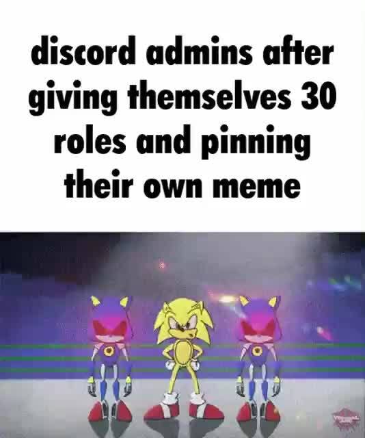 Discord admins after giving themselves 30 roles and pinning their own ...