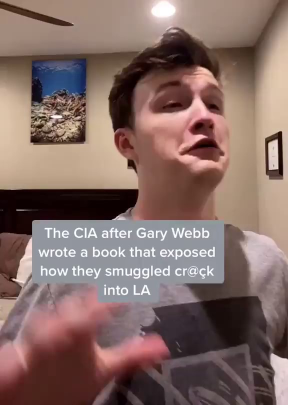 The CIA after Gary Webb wrote a book that exposed how they smuggled ...