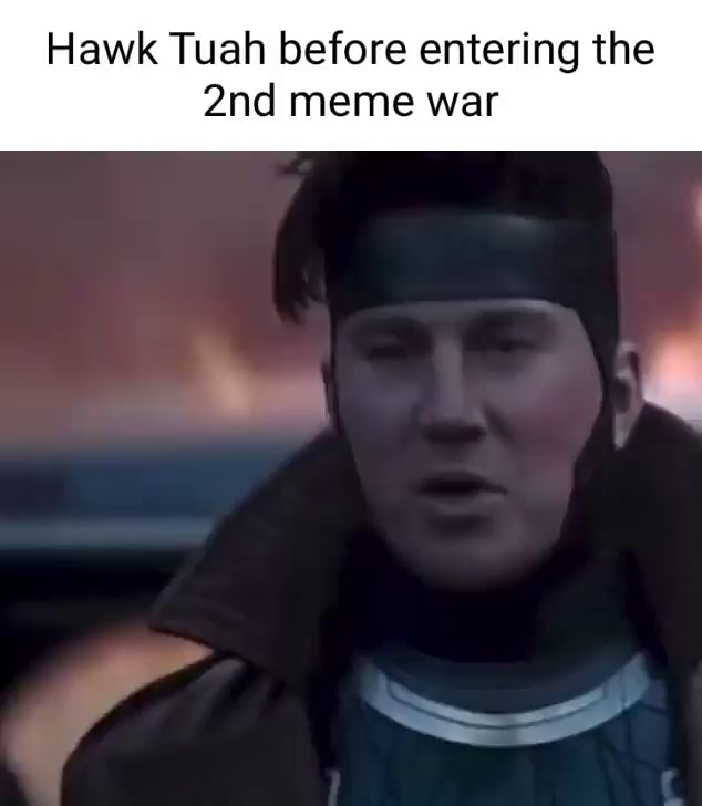 Hawk Tuah before entering the meme war - iFunny