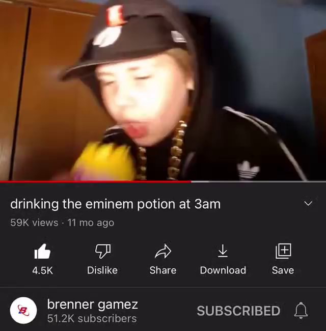 Drinking the eminem potion at Sam views - 11 mo ago aA v les 4.5K ...