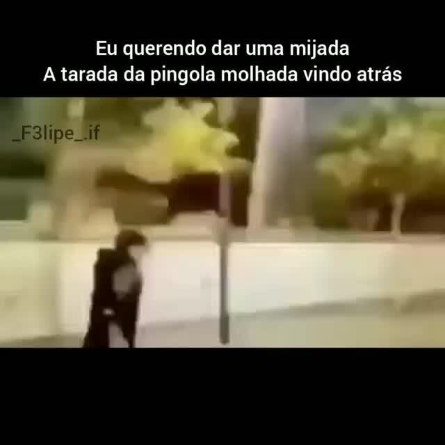 Eu querendo dar uma mijada A tarada da pingola molhada vindo atrás - iFunny
