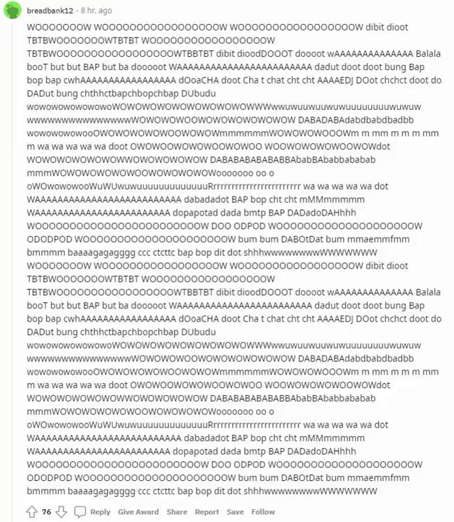 DOT but GAP but Ba WAMAAAAABAAAAAAAAAAAAAAAAA doct doot bung bap bap ...